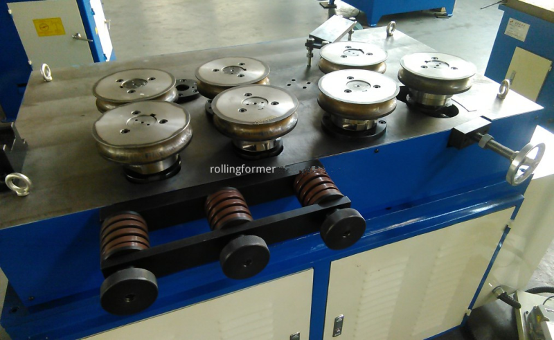 7 rollers greenhouse tube bender greenhouse tube bending machine ...