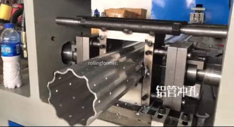 Double station holes profile channel punching machine | Zhongtuo Welded ...