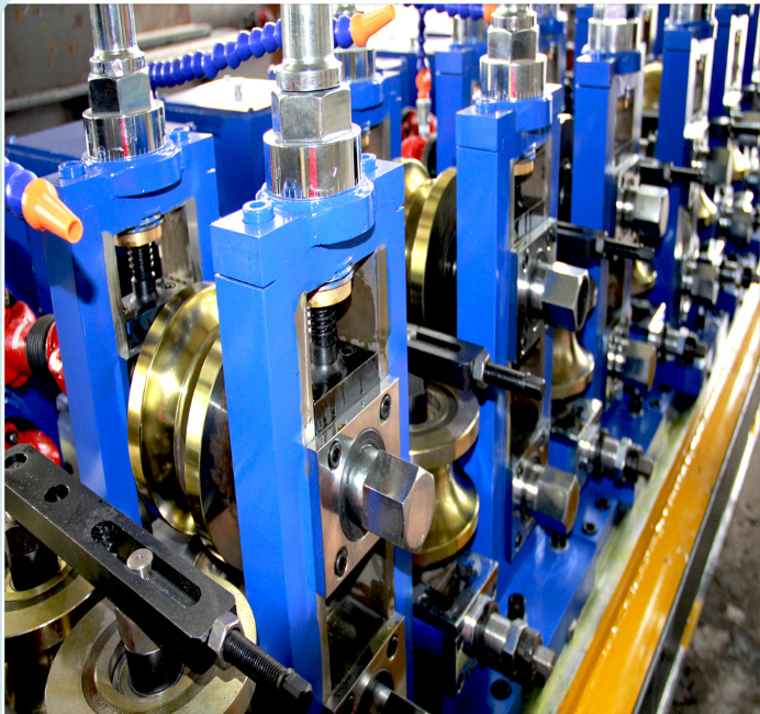 welded square pipe roll forming machine ,tube making machine | Zhongtuo ...